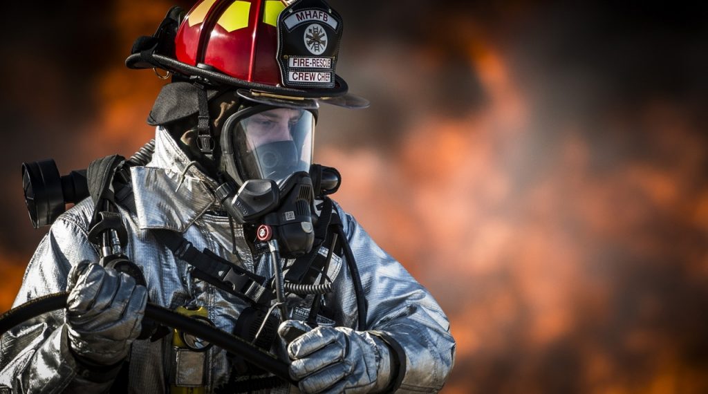 firefighter-fire-portrait-training - East Coast Security Systems